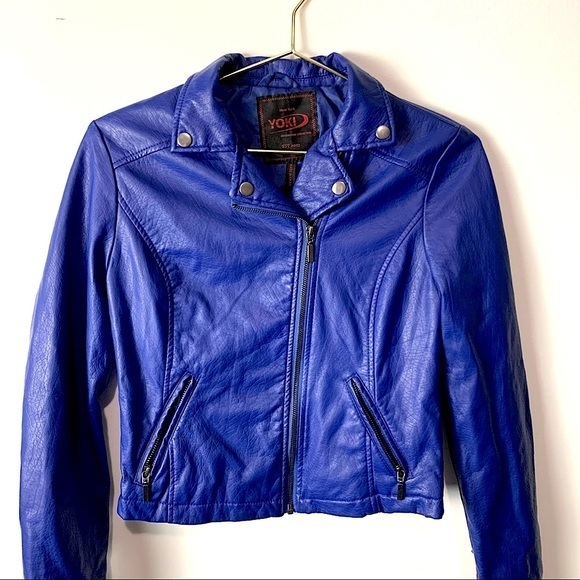 new york yoki | Jackets & Coats | Vintage New York Yoki Faux Leather ...